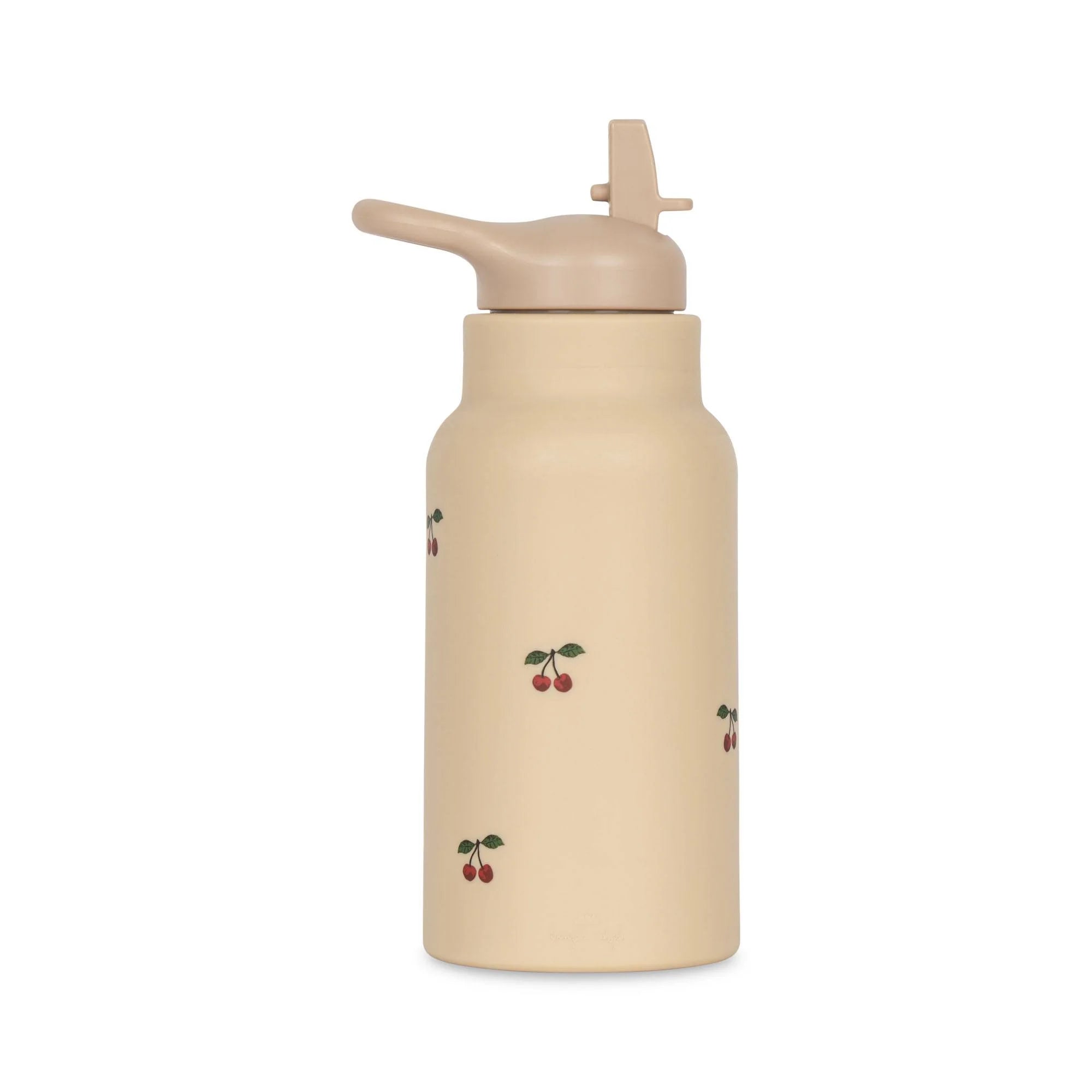 Konges Slojd Silicone Drinking Bottle Cherry