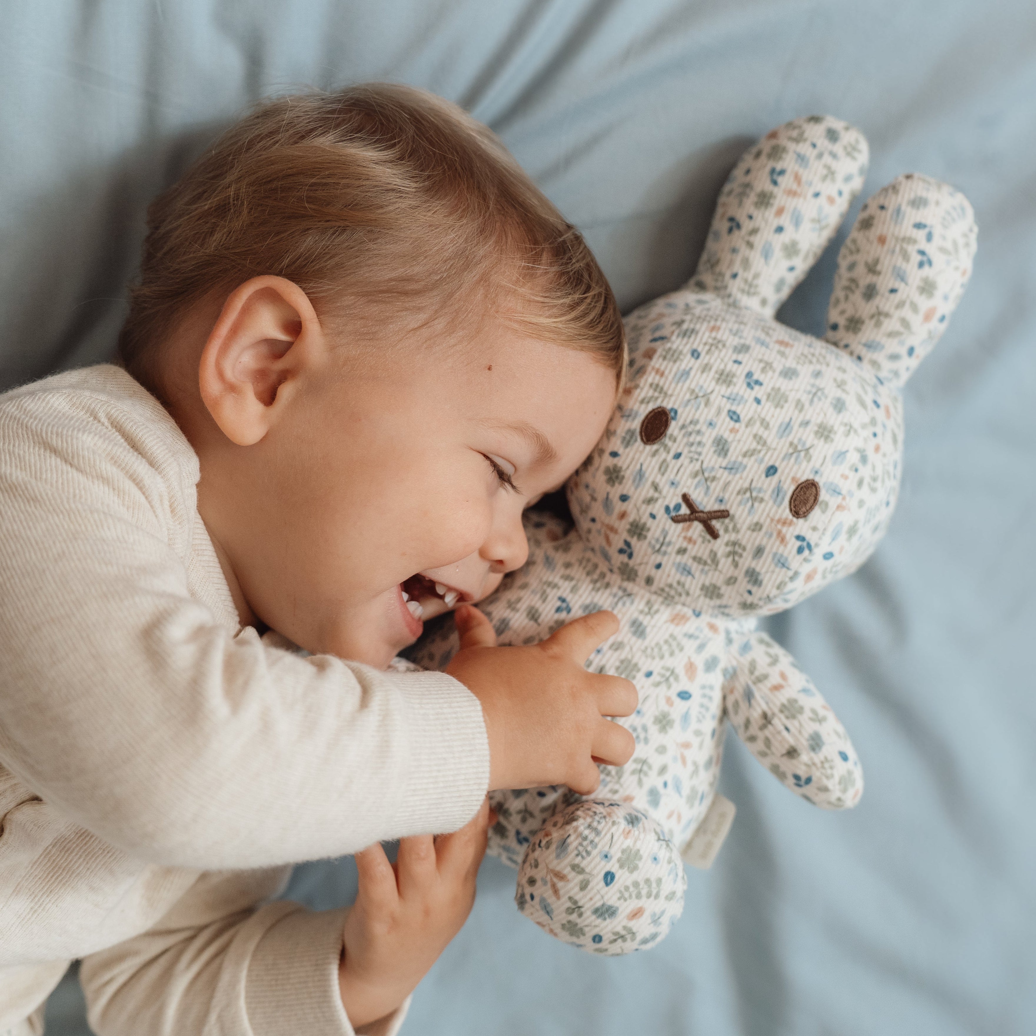 Little Dutch x Miffy - Cuddly Toy - All-Over Lucky Leaves 20cm | Mabel & Fox