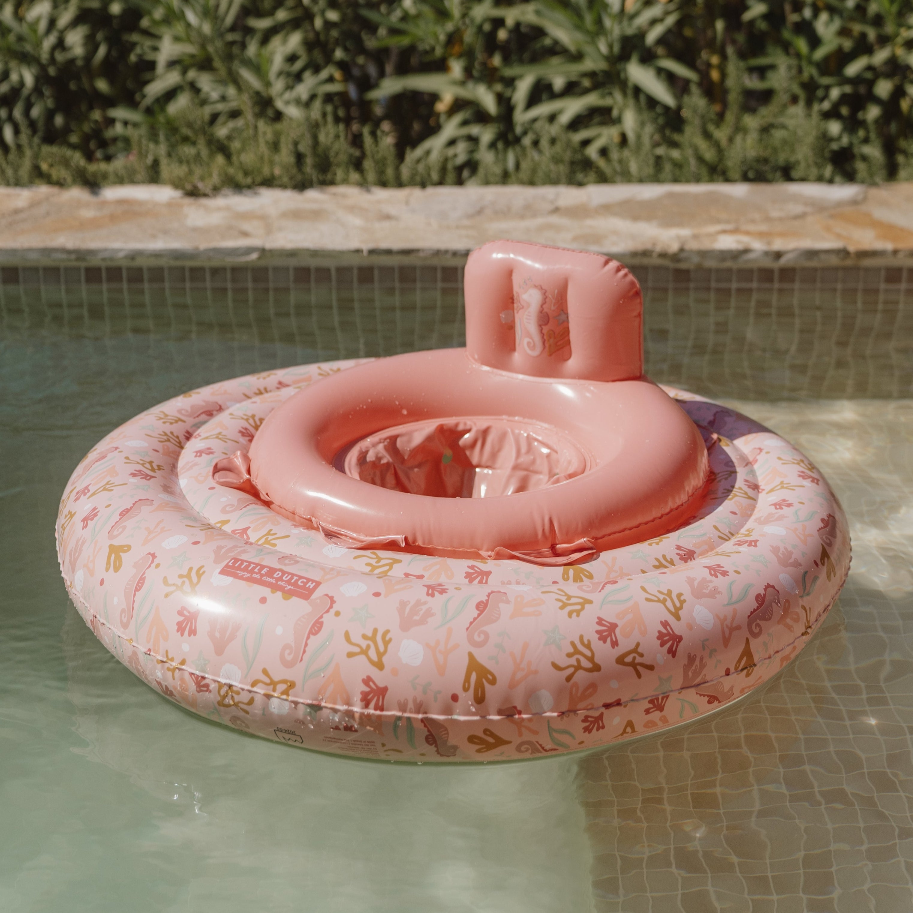 Little Dutch - Babyfloat - Ocean Dreams Pink | Mabel & Fox