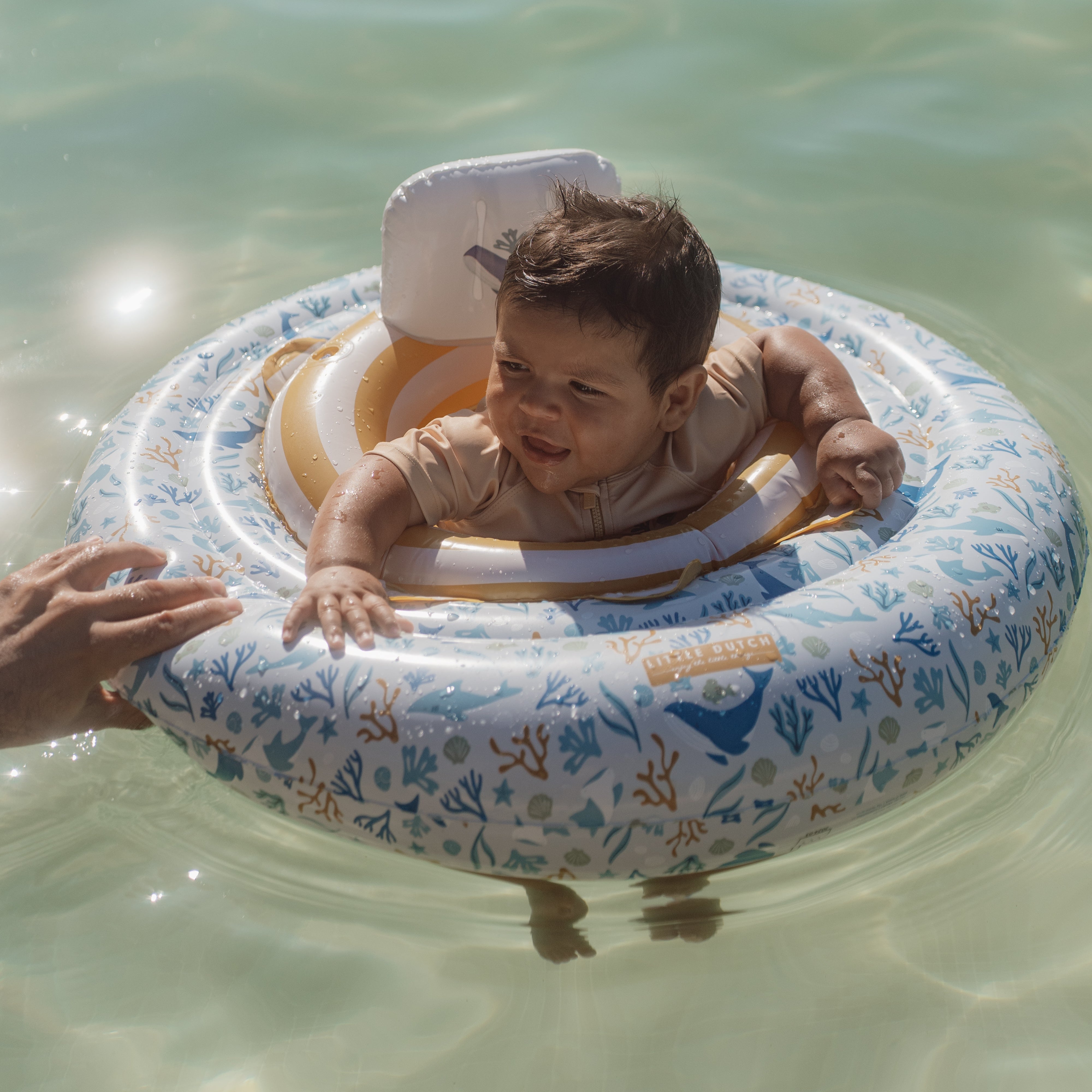 Little Dutch - Babyfloat - Ocean Dreams Blue | Mabel & Fox