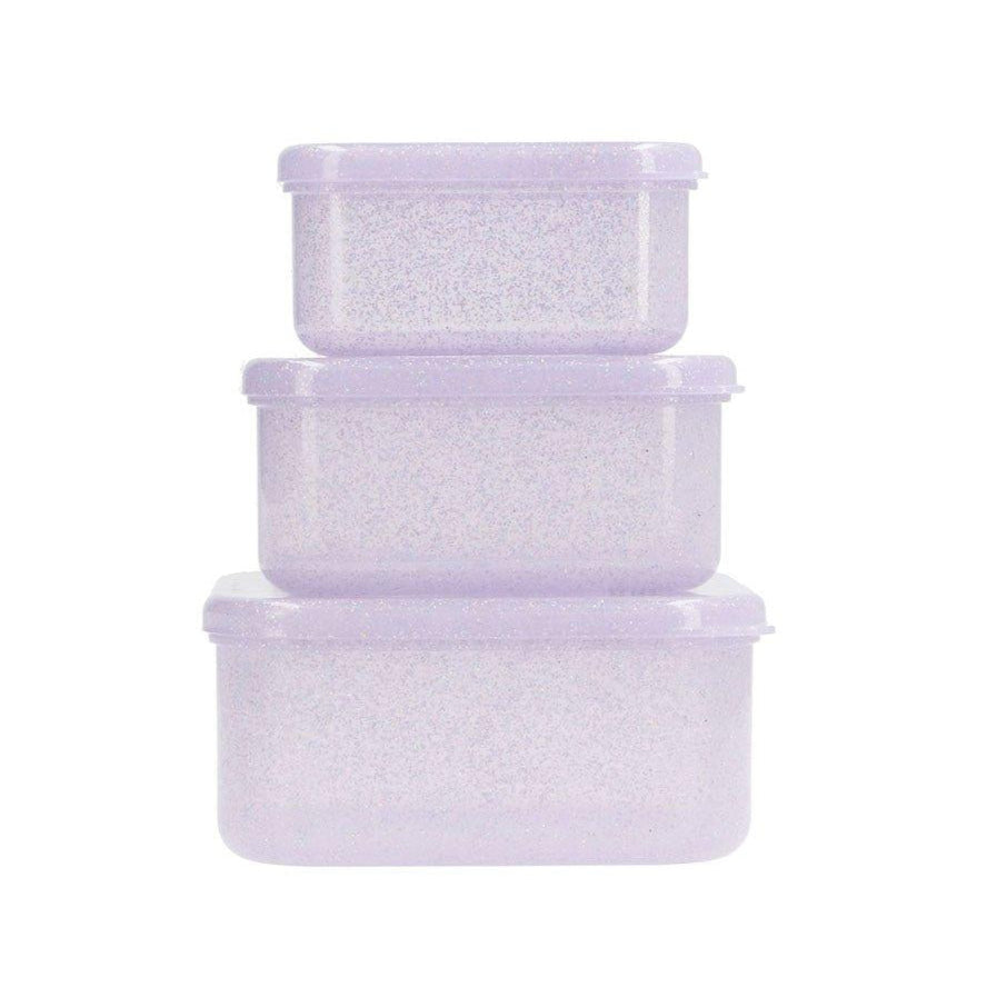 Tutete - Lunch Boxes - Glitter Lilac | Mabel & Fox