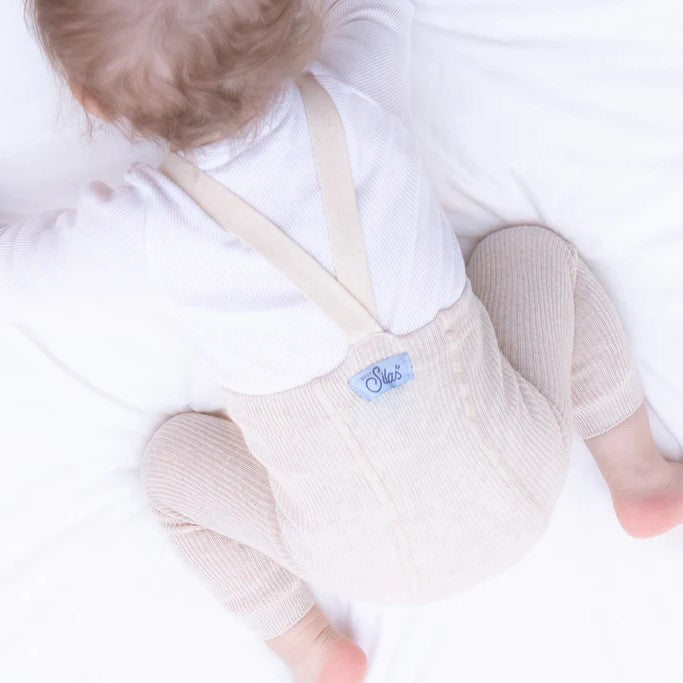 Silly Silas - Footless Cotton Tights -Cream Blend – Mabel & Fox