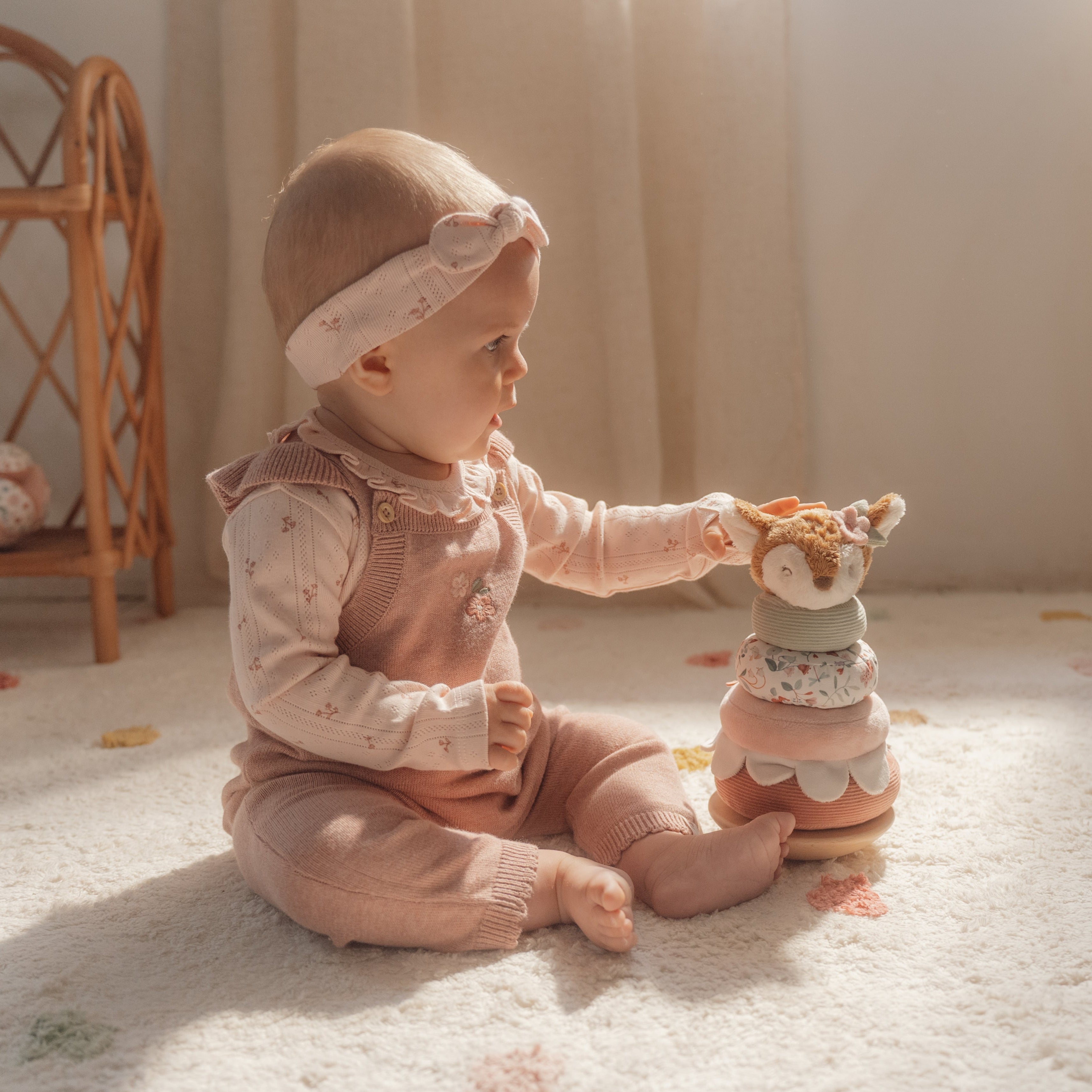 Little Dutch - Soft Rocking Ring Stacker - Fairy Garden | Mabel & Fox