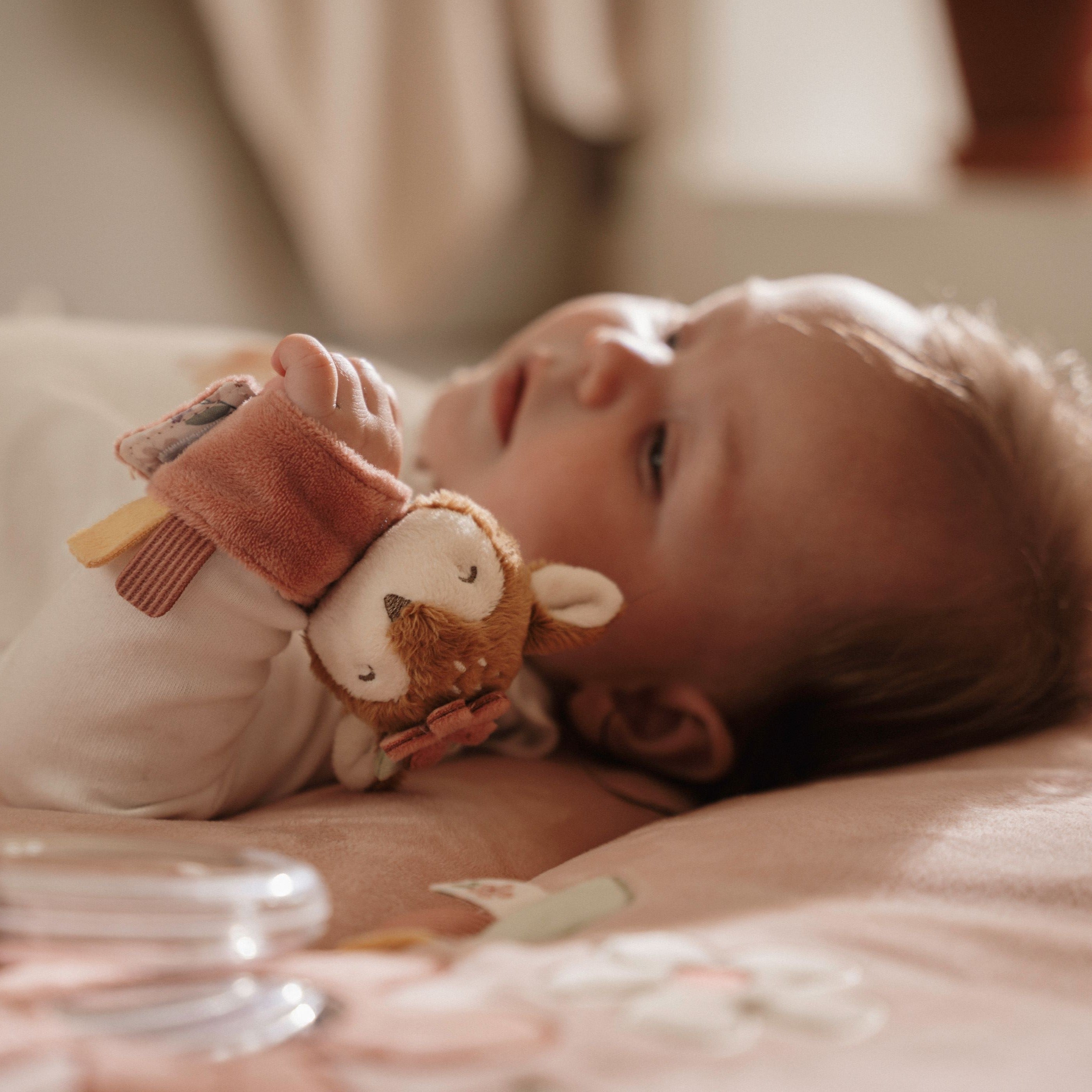 Little Dutch - Deer Wrist rattle - Fairy Garden | Mabel & Fox