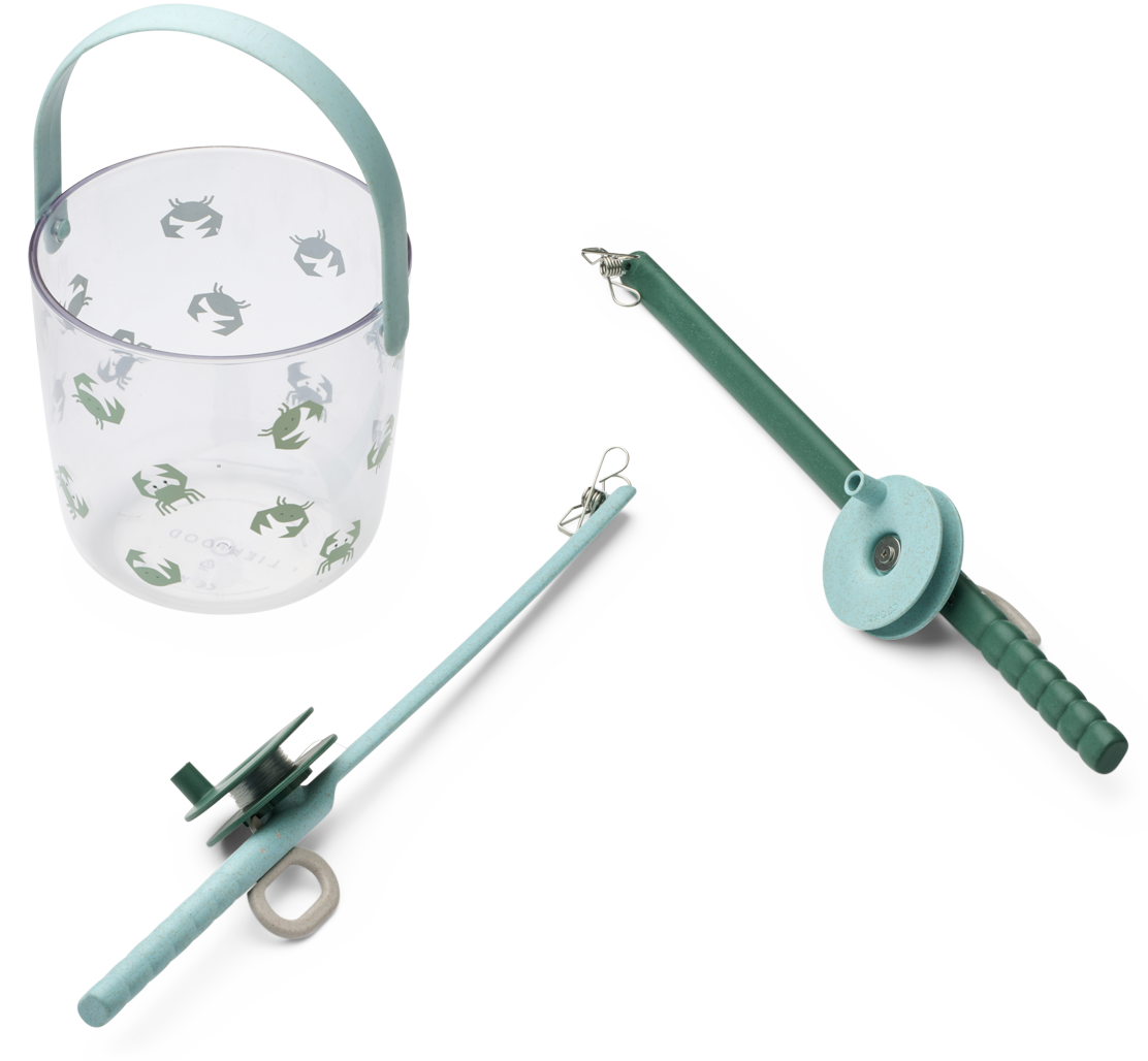 Liewood - Cora Printed Crab Rod Set | Mabel & Fox