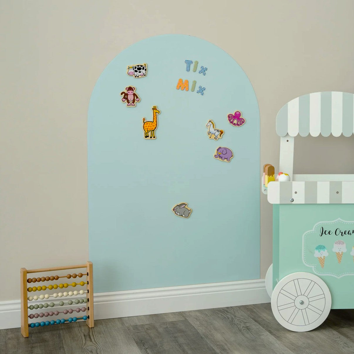 Tix & Mix - Magnetic Wall Decal - Blue Dream | Mabel & Fox