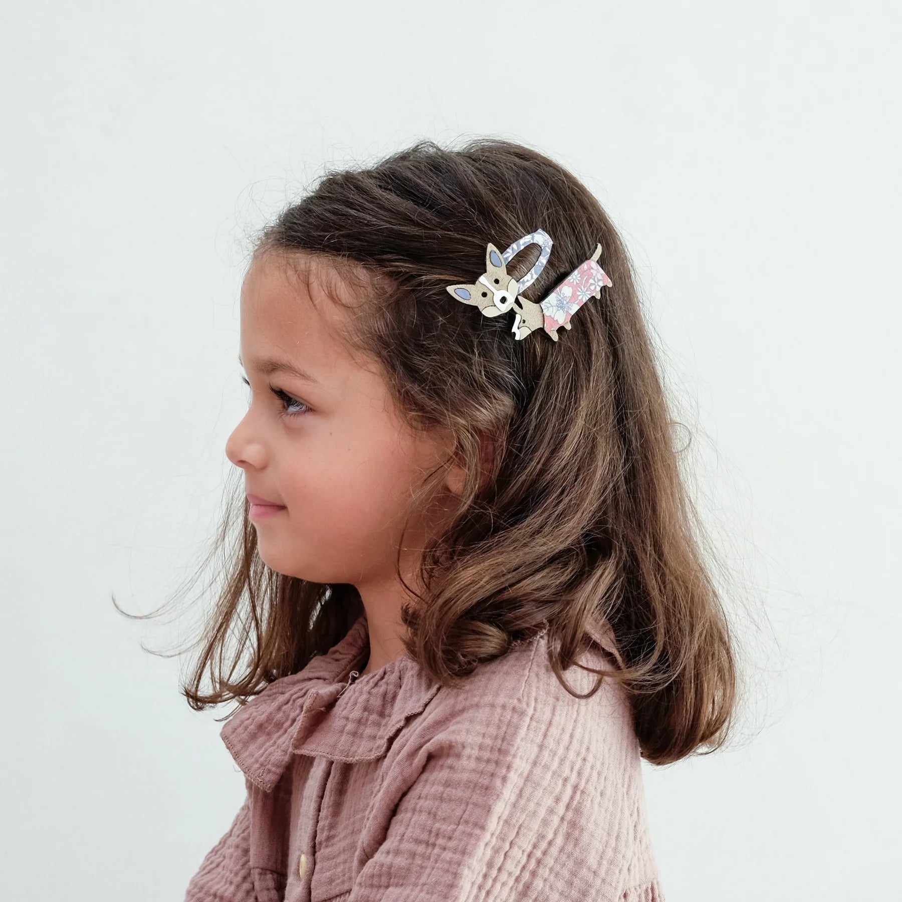 Mimi & Lula - Mini Hair Clips -Corgi (4 Pack) – Mabel & Fox