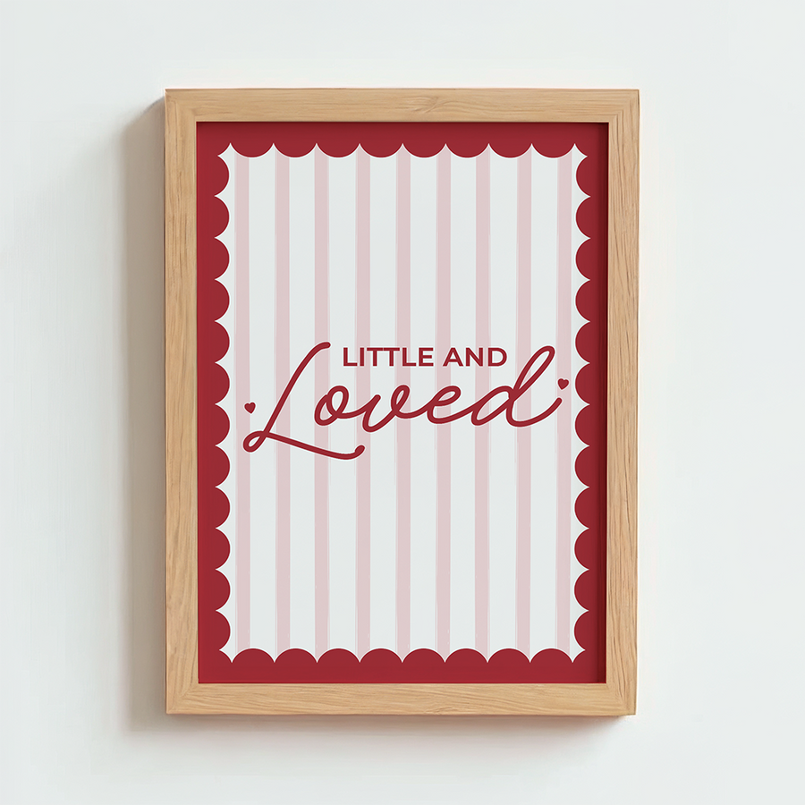 Mabel & Fox - Art Print - Little & Loved