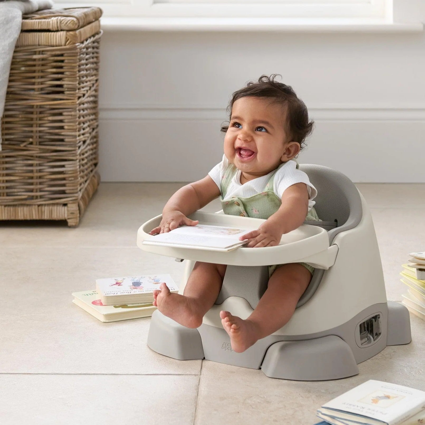 Mamas & Papas - Bug 3-in-1 Floor & Booster Seat with Activity Tray ...