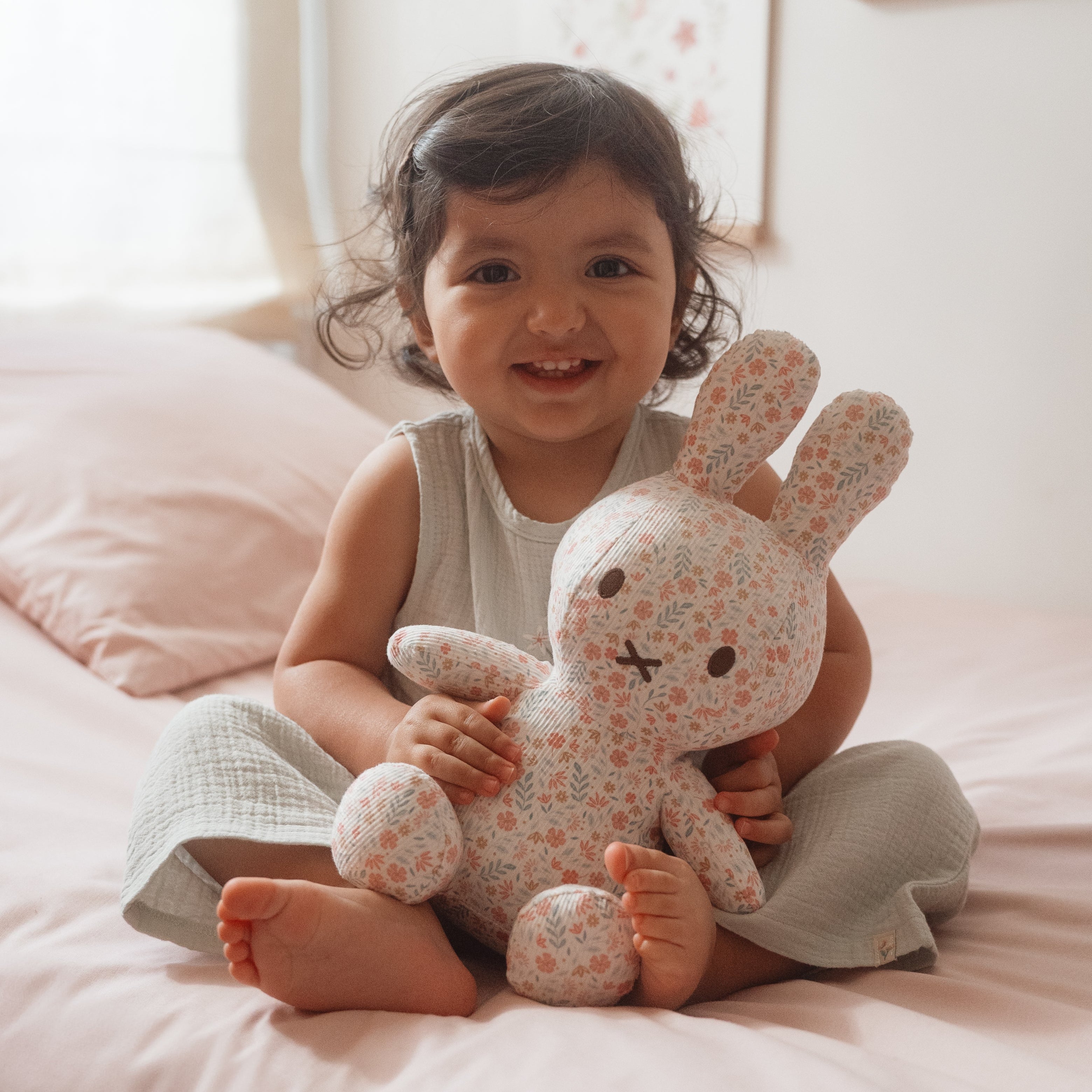 Little Dutch x Miffy - Cuddly Toy - All-Over Lucky Blossom 30cm | Mabel ...